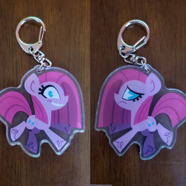 Rarity Acrylic Charm Keychain - Etsy
