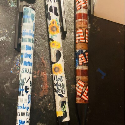 Pen Wraps Corrections Officer Version 1, PNG, JPEG and Singles - Etsy