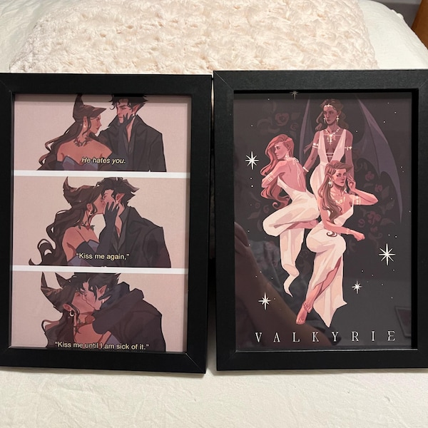 Feyre Starfall ACOTAR A5 Print - Etsy