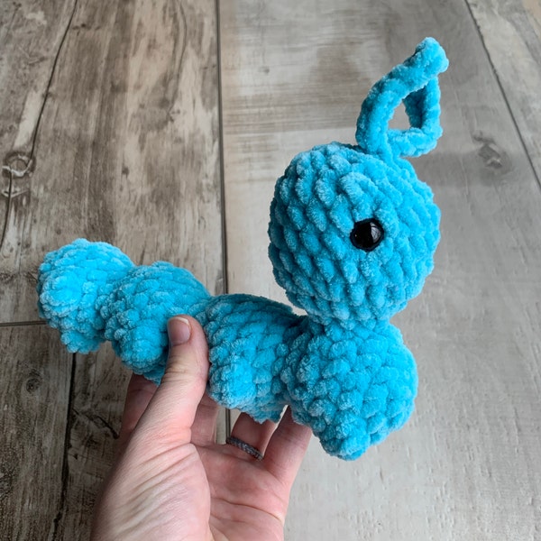 NO SEW Crochet Pattern - Calliope the Caterpillar | Pocket Plush ...