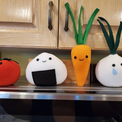 Tomato Fake Food Plush Vegetable Cute Polar Fleece Stuffed Toy - Etsy