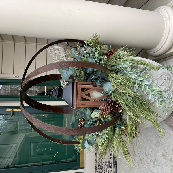 Rustic Whiskey Barrel Hoops: Reclaimed Metal Rings, Craft Supplies ...