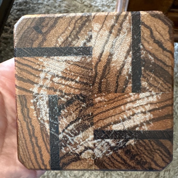 Della Luxury Maple & Wenge Wood End Grain Handmade Cutting Chopping ...