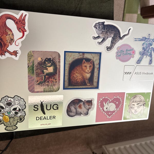 Medieval Stickers. Medieval Manuscript Animal Stickers - Etsy