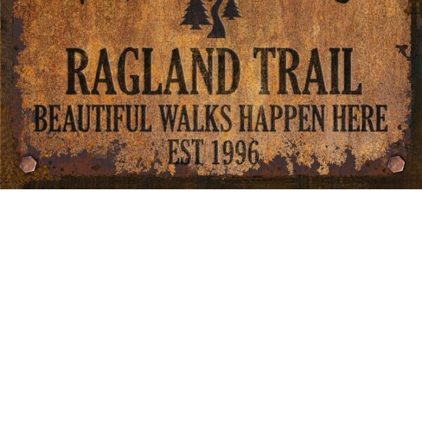 Custom Rusty Design Metal Sign: Personalized Text, Indoor/outdoor - Etsy