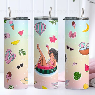 Animated Tumbler Canva Mock up Template 20 Differentplatform - Etsy Canada