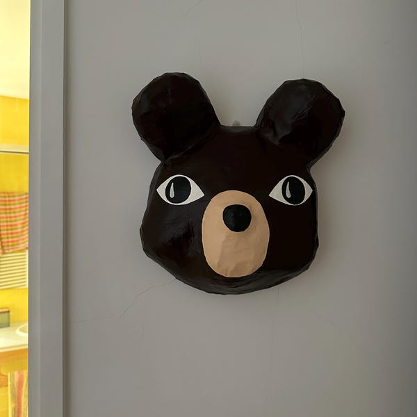 Paper Mache Seagull, Clarice. Hanging Paper Sculpture, Original Home ...