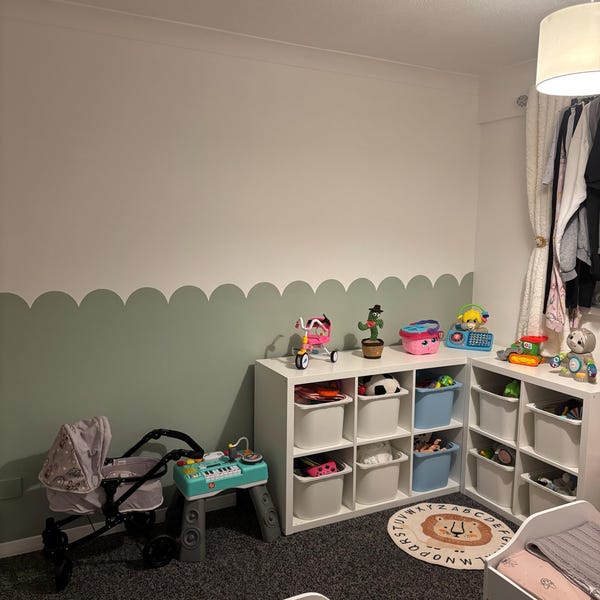 MEDINA Moroccan Border Stencil, Traditional Islamic Tile Effect Border ...