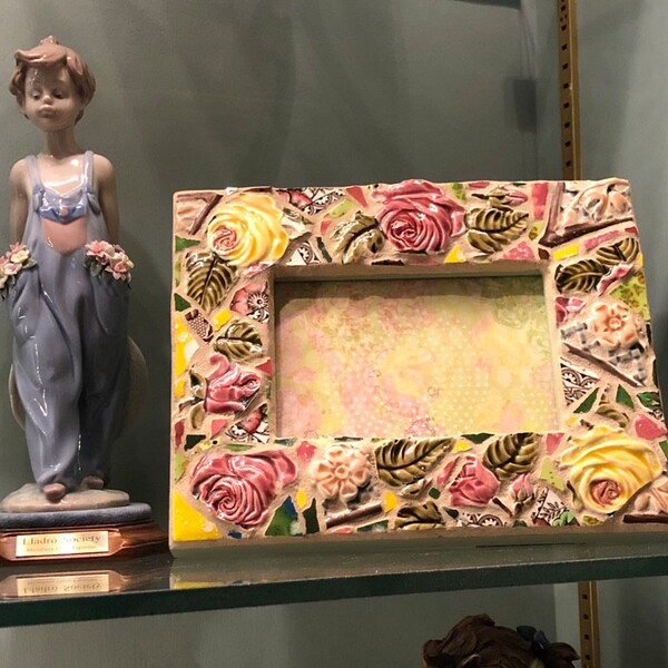 5x7 Talavera Mosaic Tile Picture Frame, Wall Art - Etsy