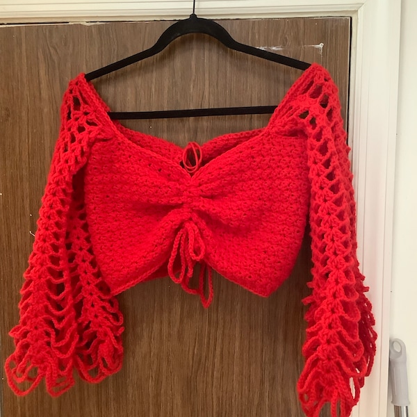 Amber Top Crochet Pattern - Etsy