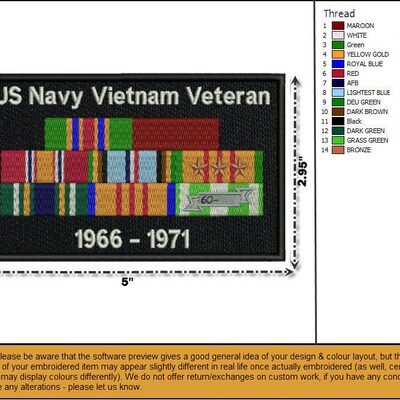 Medal Ribbons Patch Turn Your Military Medal Ribbons Into an ...