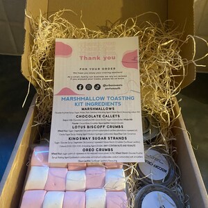 Marshmallow Toasting Kit - Etsy UK