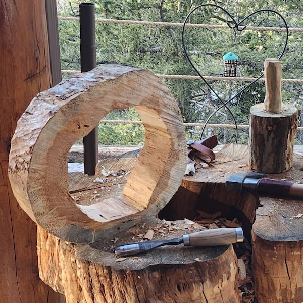 4-piece Timber Frame Chisel Set, Sharp Blade. Woodworking Tools. Hand ...