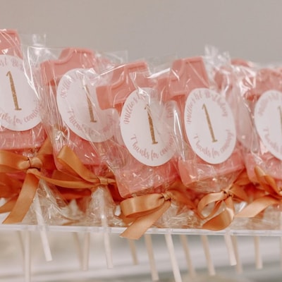 Number 3 Three Third Chocolate Birthday Favor Lollipops Sweets - Etsy