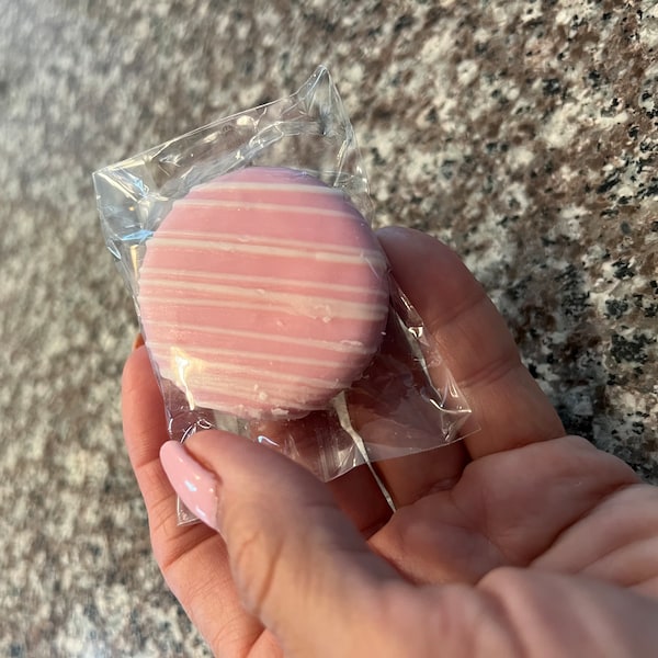 12 Pretty Pink Chocolate Covered Oreos - Baby Girl Shower; Birthday ...