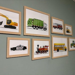 Locomotive Print, Train Printable Decor, Railroad Art, Steam Engine Art ...