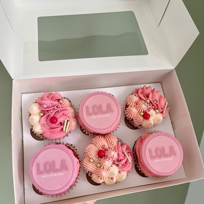 Cupcake Toppers Personalised Edible Icing Discs 2 50mm, 1.5 38mm Pre ...