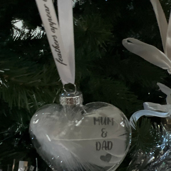 A Box of 6 Flat Glass Round Empty Baubles to Make Your Own Christmas ...