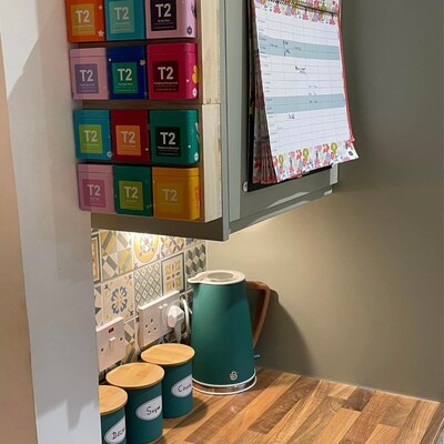 Large Wooden Trinket Display Shelf 51 Compartments Wall - Etsy