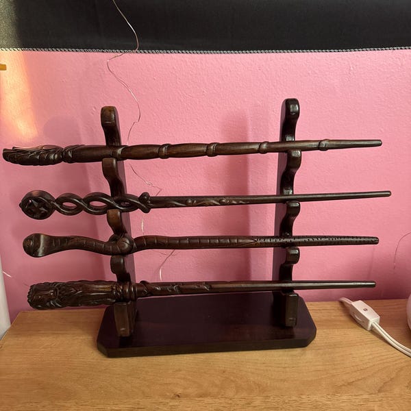 Hand Carved Wooden Heart Wands & Sirius Black Magic Wands | Perfect ...