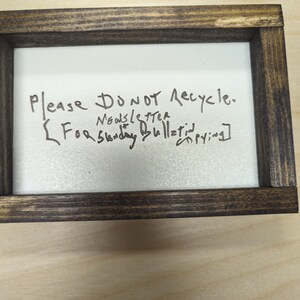 Actual Handwriting Gift Engraved Memorial Gift Custom Handwriting Sign ...