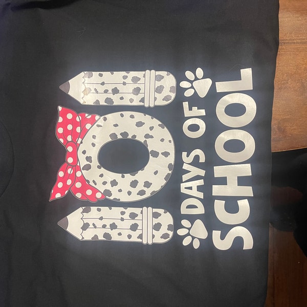 101 Days Smarter Dalmatian Dog Svg Png, 101 Days of School Smarter Svg ...