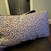 Green, Pink and Aqua and Ivory Floral Pillow Cover / Designer Hamilton ...