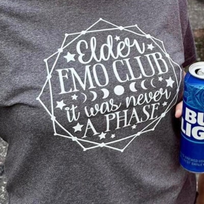 Emo Svg, Elder Emo Svg, Elder Emo Club, It Was Never a Phase ...