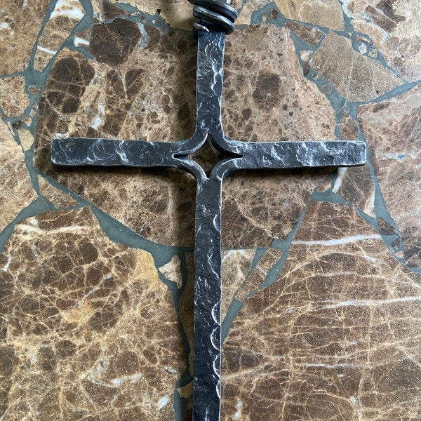 Cross, Hand Forged, Frederick's Cross - Wall Hanging, Decorative, Hand ...