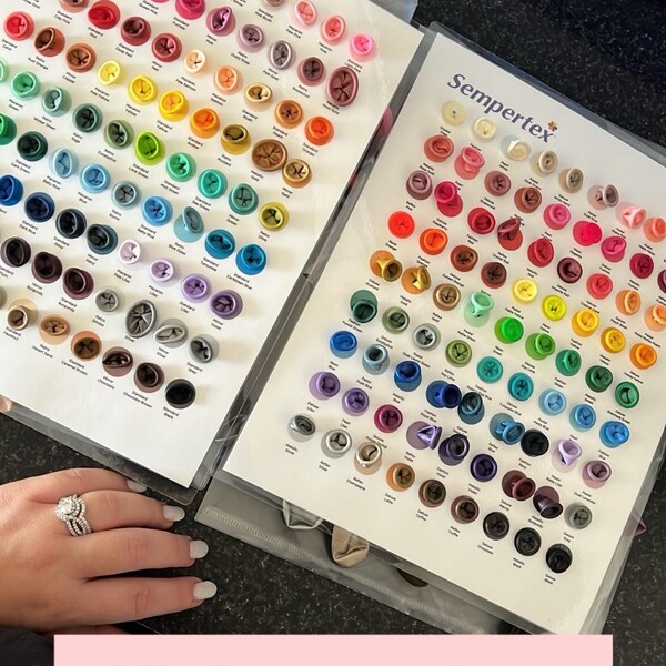 Kalisan Color Chart With Balloons - Etsy