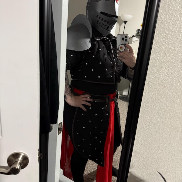 Medieval Thick Padded Cotton Gambeson Armor - Full Sleeve Aketon Jacket ...