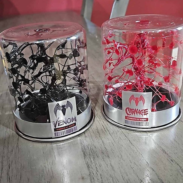 Venom Symbiote Movie Prop Large Glass Dome Display - Etsy UK