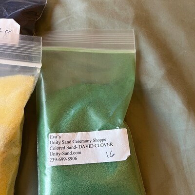 Colored Sand Various Sizes Available Colored Sand for Unity Ceremony ...