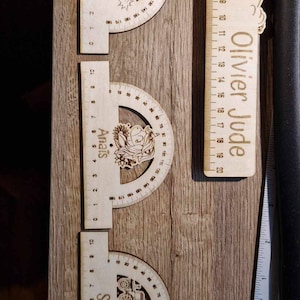 Laser Cut Wooden RULER for Kids School Teacher Svg Pdf Ai Eps File ...