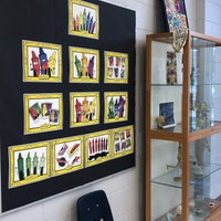 The Color Families (digital Set of 8) Art Classroom Decor (primary ...