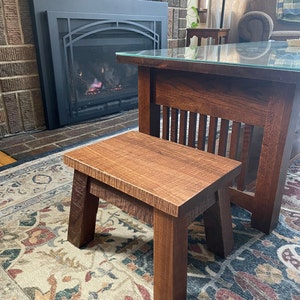Solid/ Walnut/ Rustic/ Farmhouse Stool/ Foot Stool/ Step Stool 8 10 ...