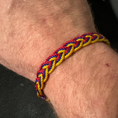 Mexico Colors Bracelet. Mexico Bracelet. Rosary Bracelet. String ...