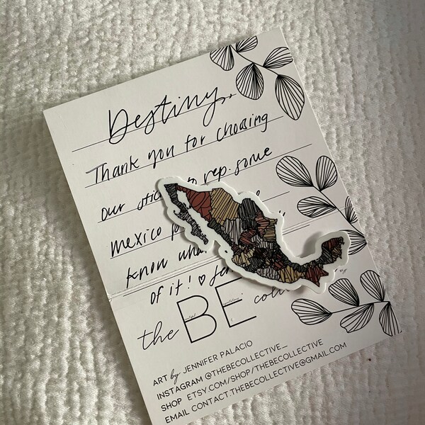 Mexico Sticker | Mexico States | Country Sticker | Vinyl Sticker ...