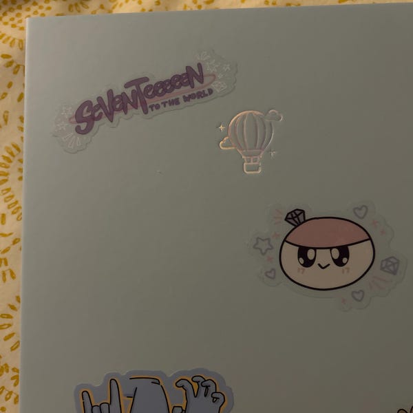 Bss Booseoksoon Fighting Hand Signs Sticker - Etsy