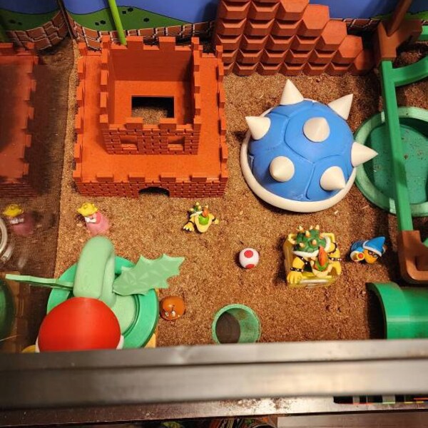 8x8 3D Printed Climbing Wall PANEL for Bearded Dragons & Other Reptiles ...