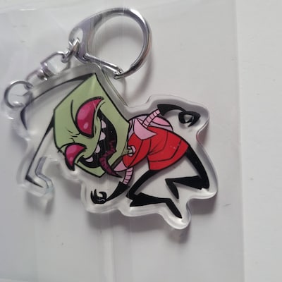 Invader Zim Without Disguise 2.5 Acrylic Keychain - Etsy