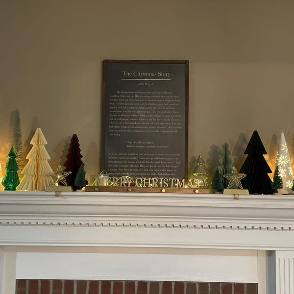 The Christmas Story Sign | Christmas Wood Sign | Holiday Signs | Book ...