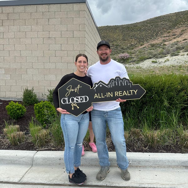 Just Closed, 3D Key Just Closed Sign, Closing Photo Prop, Modern Key ...