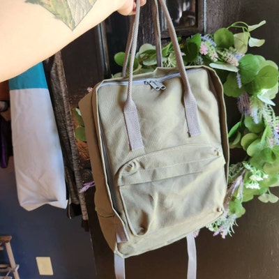 LARGE Classic Backpack Canvas Bag Sewing Pattern Bag PDF Pattern One ...