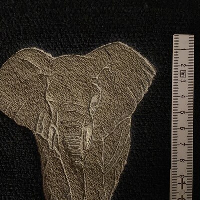 Elephant Machine Embroidery Design Elephant Machine Embroidery Pattern ...