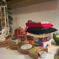 Bottled Black Sand Altar Witchy Decor Ritual Tools Meditation Sacred ...