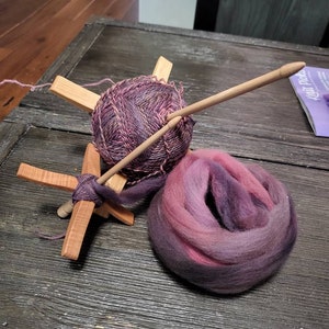 5/8 Maple Mini Glider Turkish Drop Spindle - Etsy