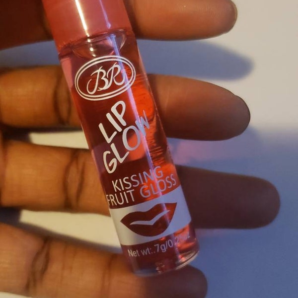 Lip Glow Kissing Fruit Gloss- 90s Lip Gloss- Fruit Flavor Gloss- Lip ...