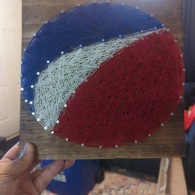 Kansas City Football String Art Sign, Made to Order - Etsy