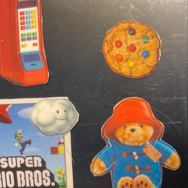 Kidcore Playroom Deco Sticker Sheet | Matte Vinyl Sticker | Cute ...